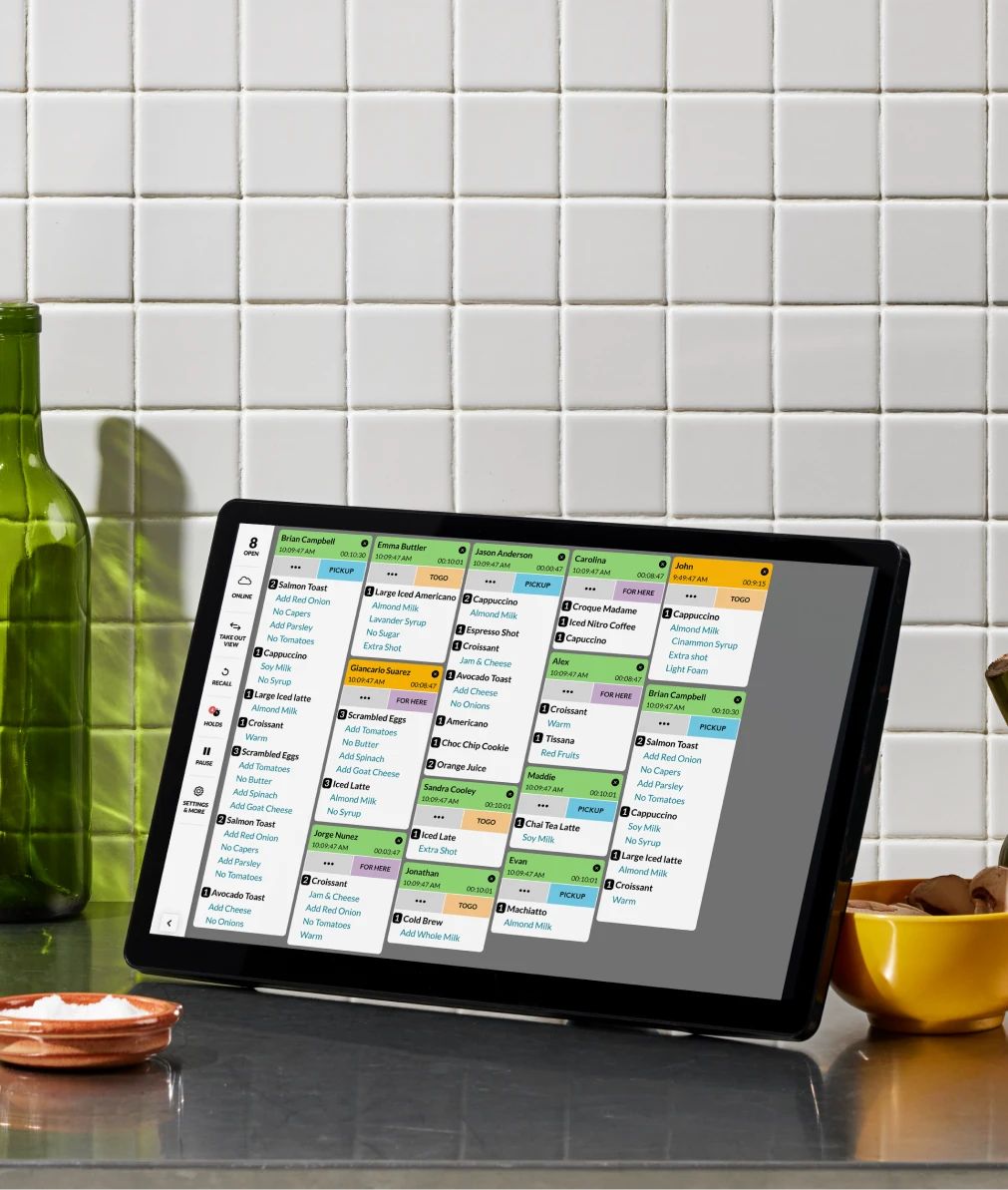Kitchen Display System (KDS) - TouchBistro